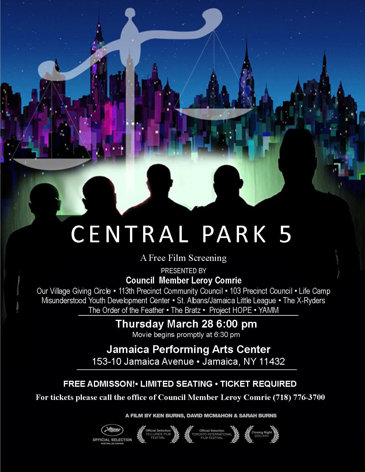 Central Park Five & Shawn Carter College Scholarship Foundation